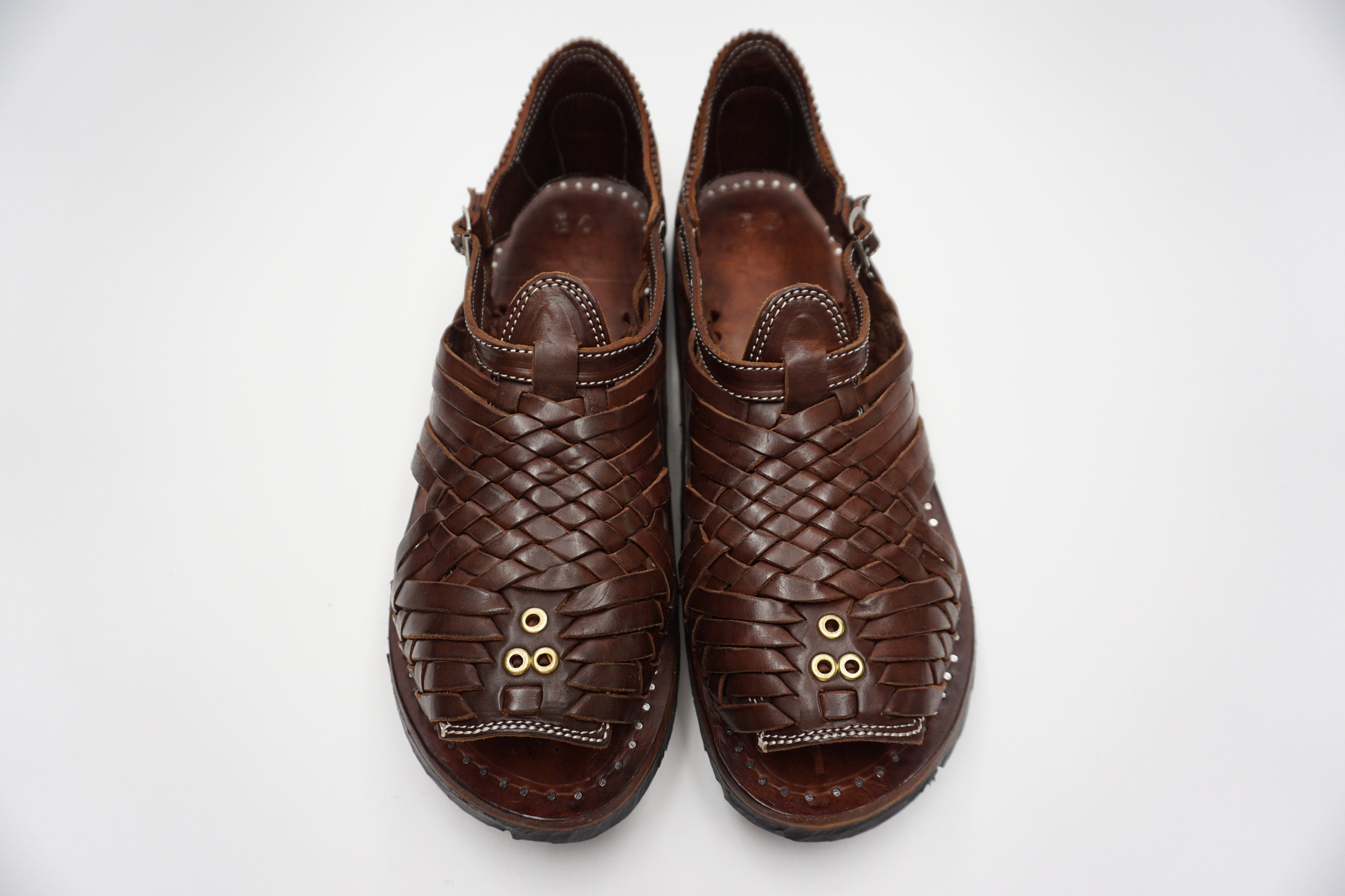 PACHUCO ORIGINAL VINTAGE Style''acme'' Mexican Sandals Men's Huaraches ...