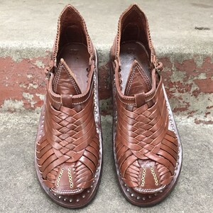 TAMAZULA RUSTICO VINTAGE Mr Jose ''acme'' Mexican Sandals Handcrafted ...