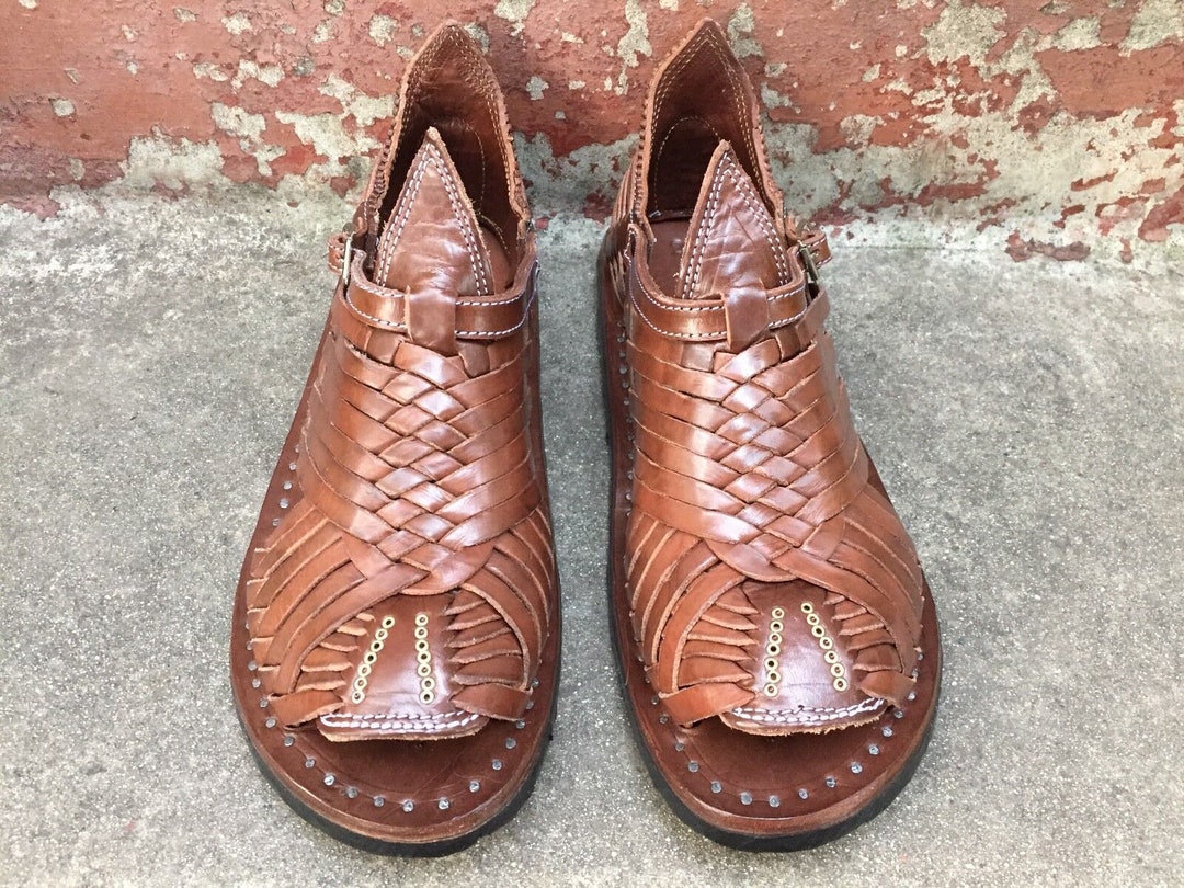 TAMAZULA RUSTICO VINTAGE Mr Jose ''acme'' Mexican Sandals Handcrafted ...