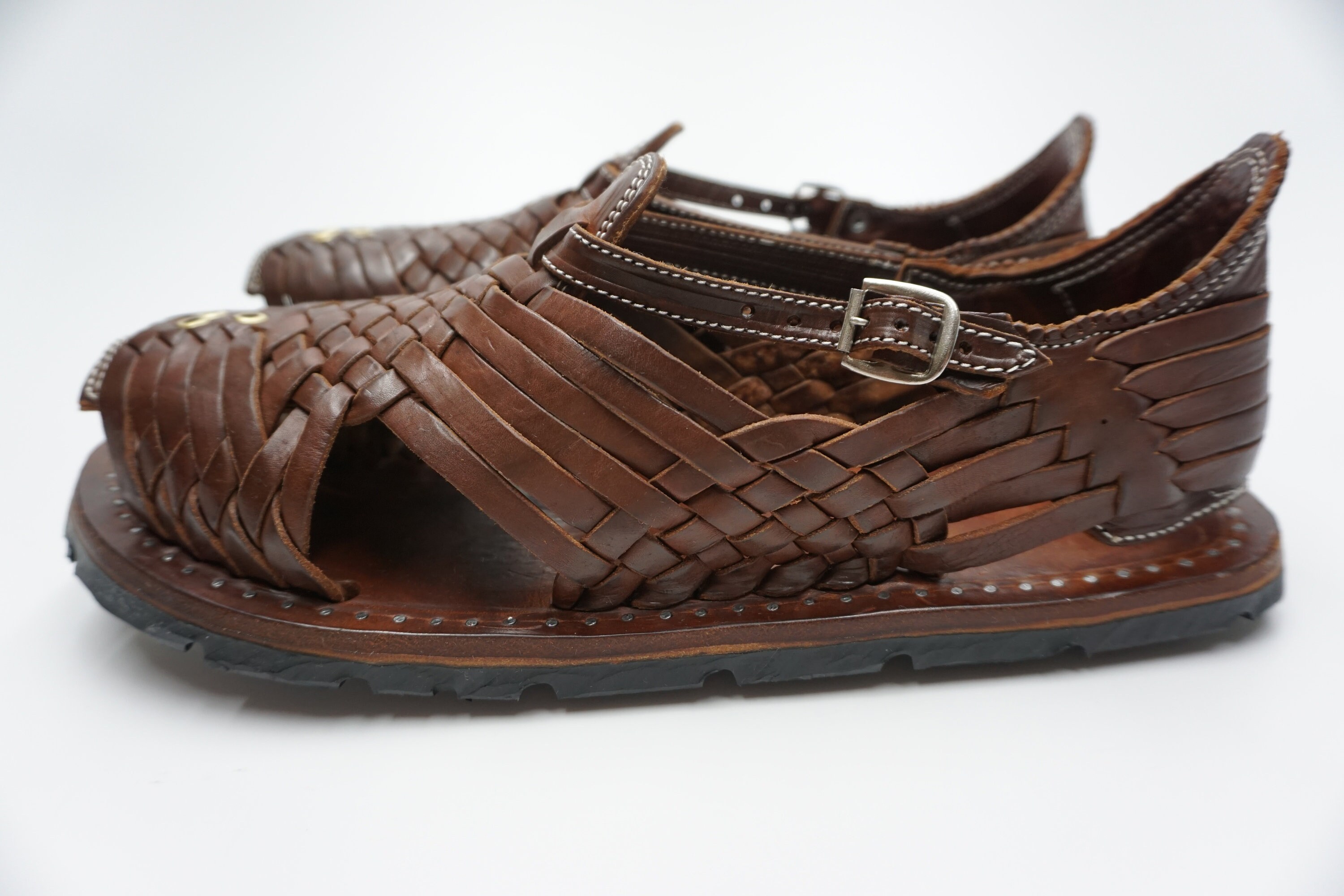 PACHUCO ORIGINAL VINTAGE Style''acme'' Mexican Sandals Men's Huaraches ...