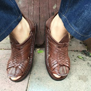 TAMAZULA RUSTICO VINTAGE Mr Jose ''acme'' Mexican Sandals Handcrafted ...