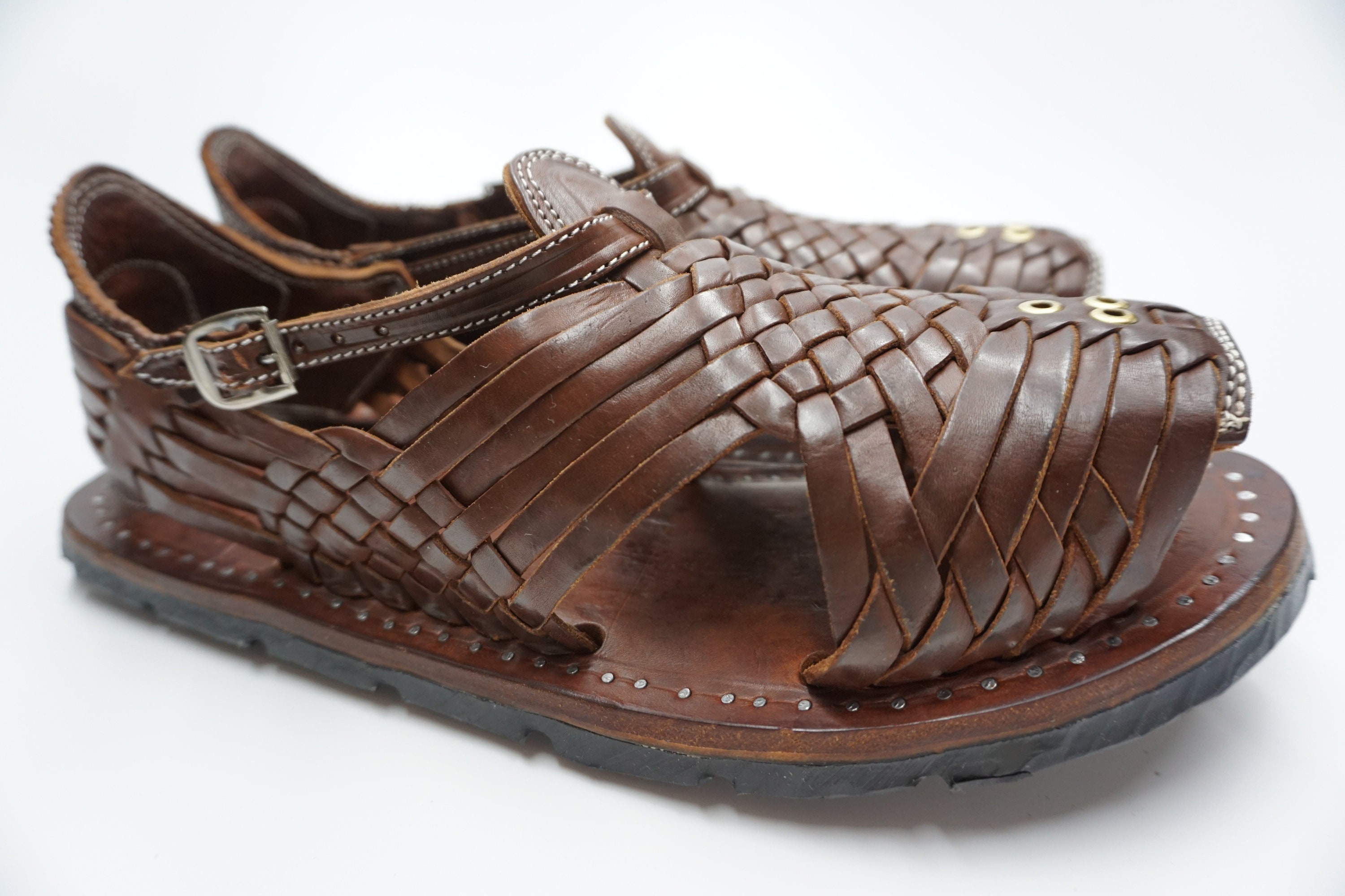 PACHUCO ORIGINAL VINTAGE Style''acme'' Mexican Sandals Men's Huaraches ...