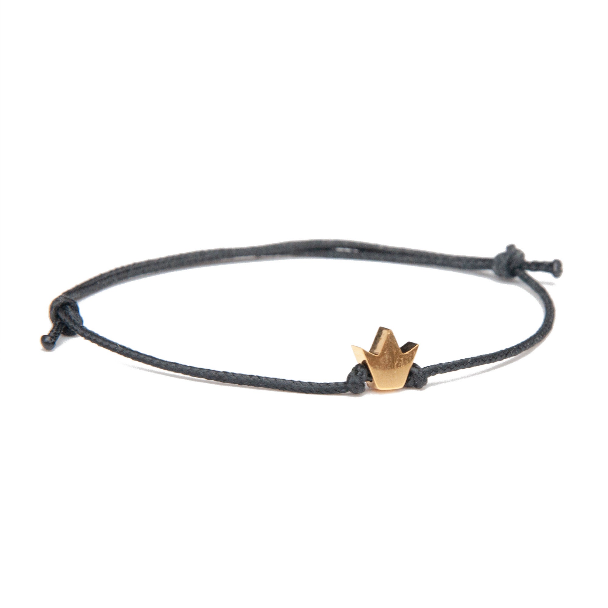 Crown Bracelet / Gold Crown Adjustable & Waterproof / Gift for - Etsy UK