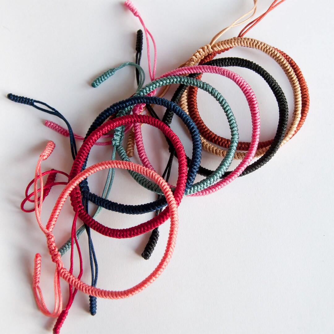 Set of Bracelets Buddhist Protection, String Bracelet /amulet - Etsy