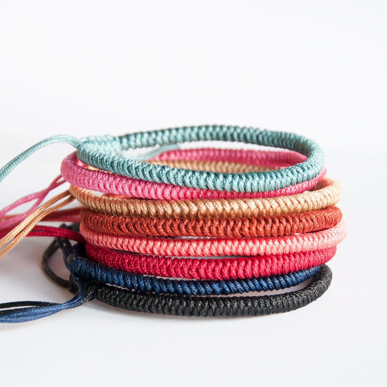 Set of Bracelets Buddhist Protection String Bracelet /amulet - Etsy