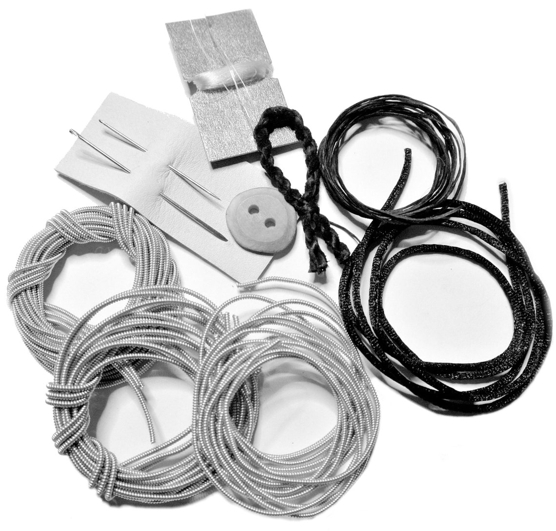 Leather Bracelet Making Supplies, Sami Bracelet Kit, Bracelet Making ...