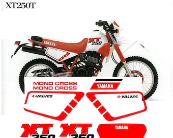 YAMAHA XT350 XT 350 Stickers Decals Aufkleber Autocollant Pegatinas - Etsy