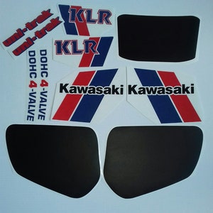KAWASAKI KLR600 KLR 600 Stickers Decals Aufkleber Autocollant Pegatinas ...