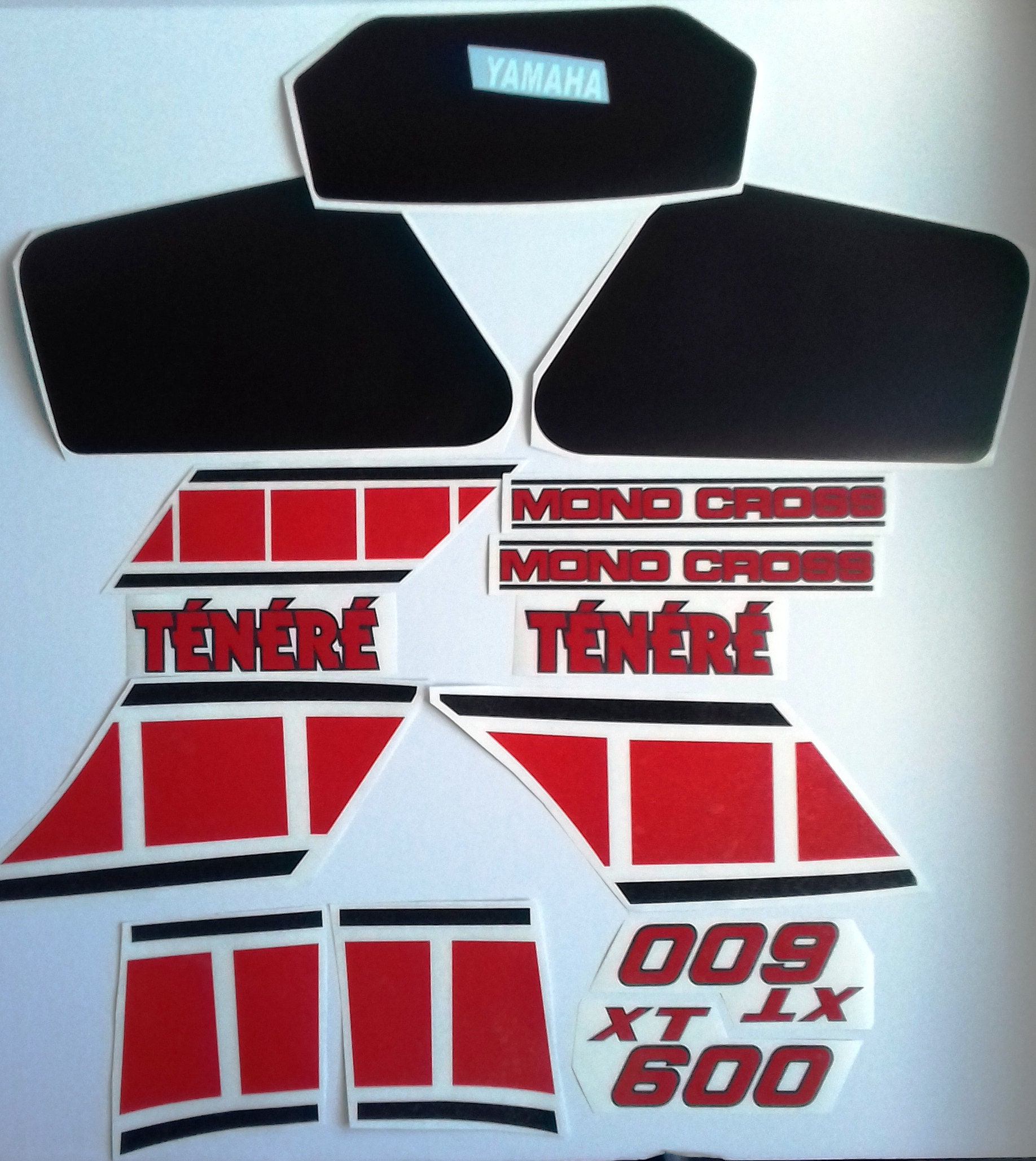 YAMAHA XT600 TENERE Decals Stickers Aufkleber Autocollant Pegatinas XT ...
