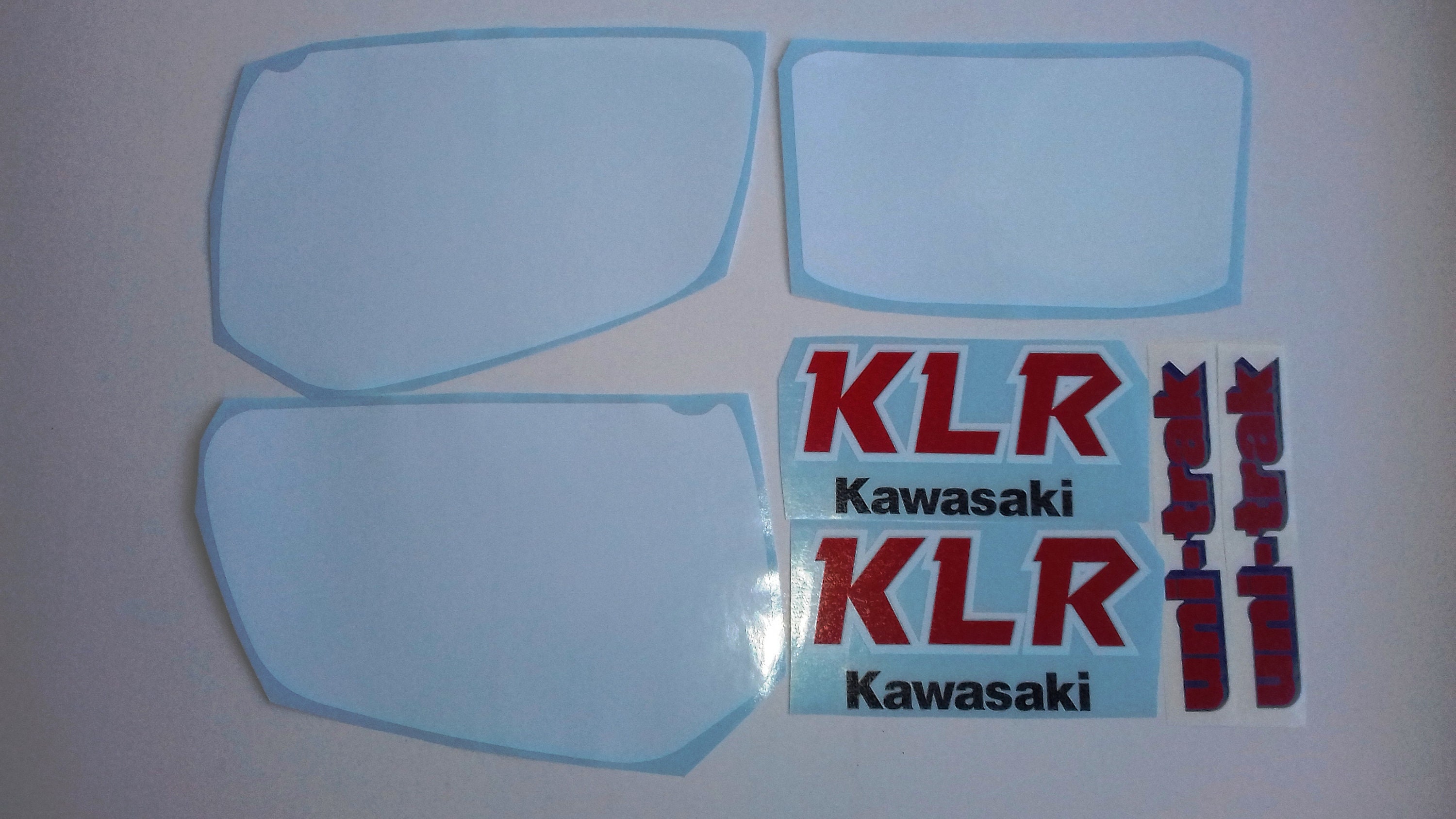 KAWASAKI KLR250 KLR 250 Stickers Decals Aufkleber Autocollant Pegatinas ...