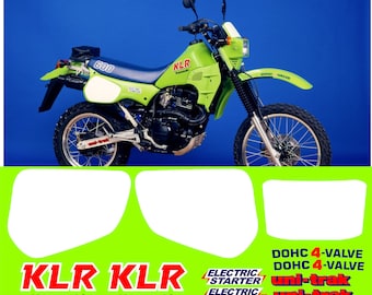 KAWASAKI KLR600 KLR 600 stickers decals aufkleber autocollant | Etsy