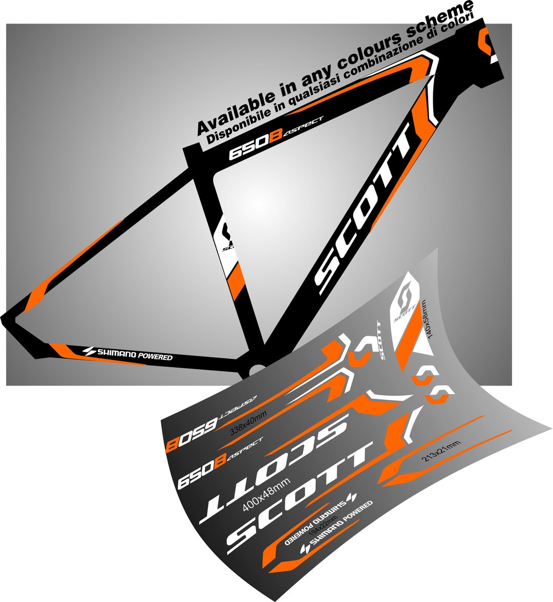 Scott Aspect Stickers Decal GRAPHIC Aufkleber Autocollant - Etsy