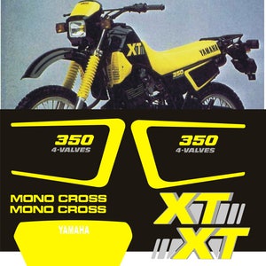 YAMAHA XT350 XT 350 Stickers Decals Aufkleber Autocollant Pegatinas - Etsy