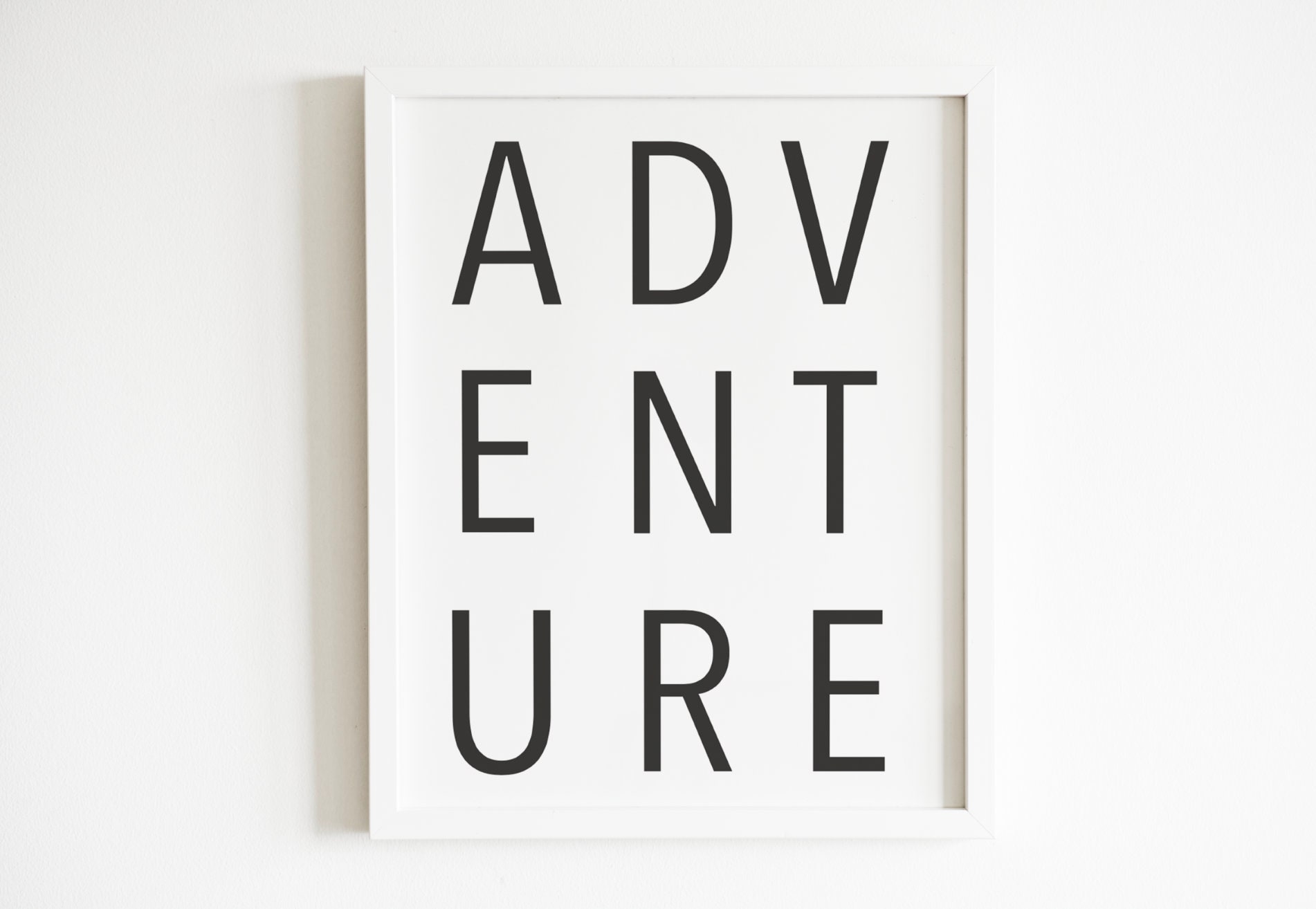 Adventure Wall Art Printable Nursery Wall Art Nursery Quote | Etsy