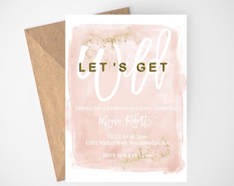 Bachelorette Party Invite Bachelorette Party Invitation - Etsy