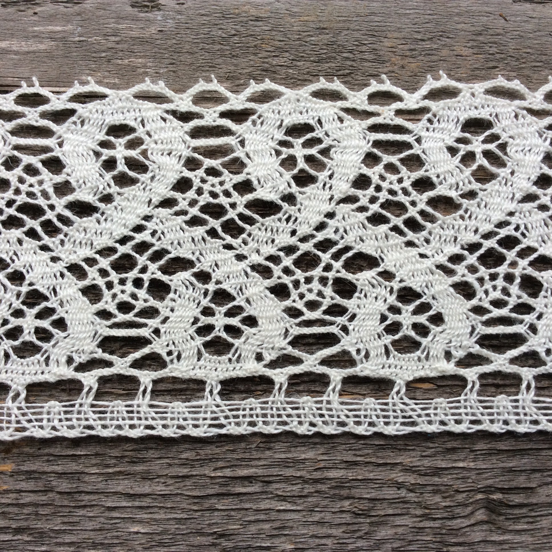 Linen Lace Trim by the Yard Cream White Natural Linen Lace for DIY ...