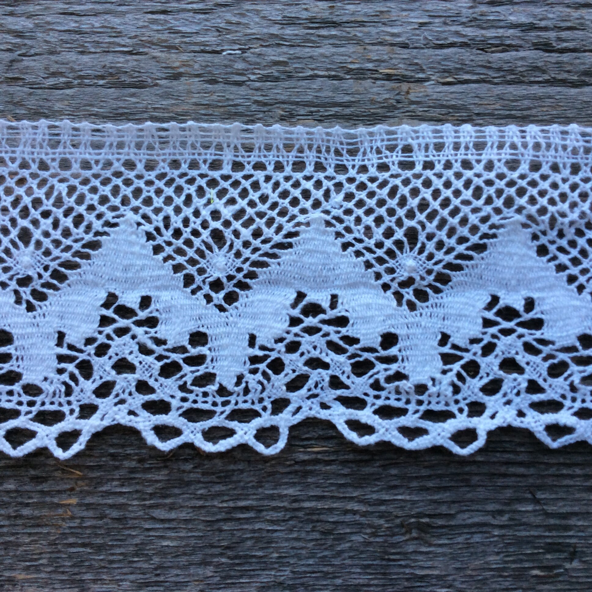 Linen Lace Trim by the Yard Optical White Natural Linen Lace for DIY ...