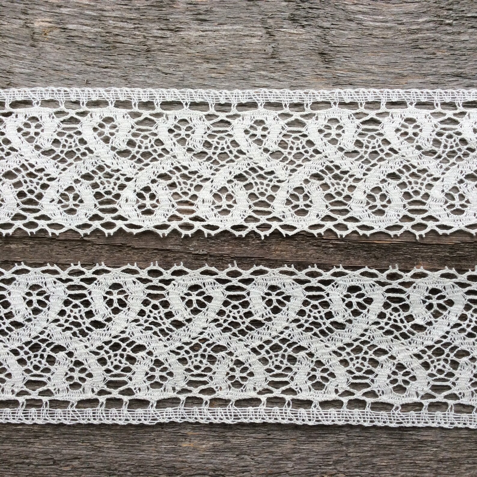 Linen Lace Trim by the Yard Cream White Natural Linen Lace for DIY ...