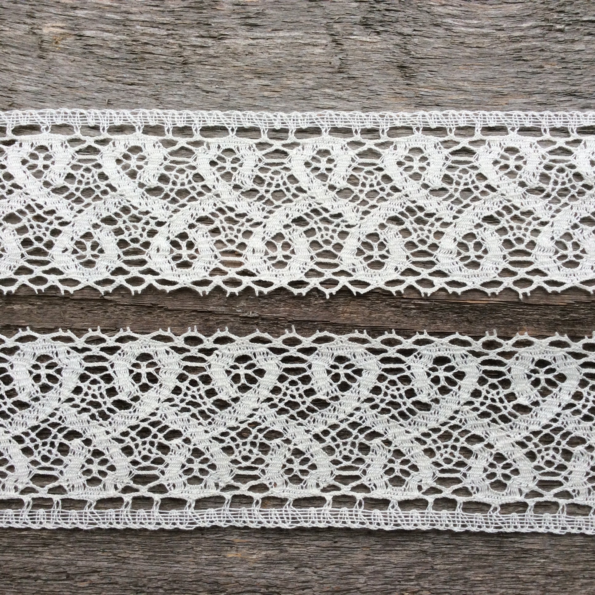 Linen Lace Trim by the Yard Cream White Natural Linen Lace for DIY ...