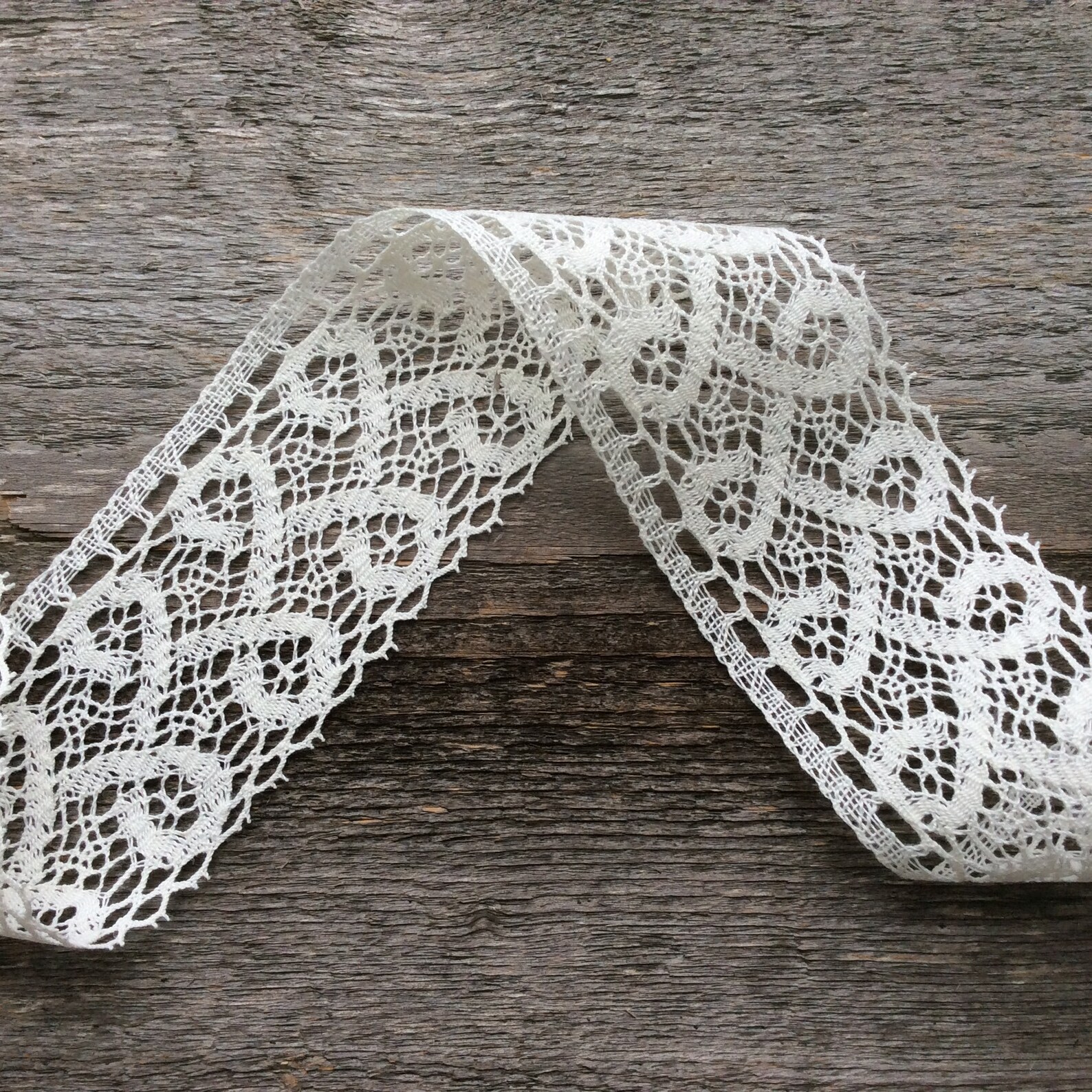 Linen Lace Trim by the Yard Cream White Natural Linen Lace for DIY ...