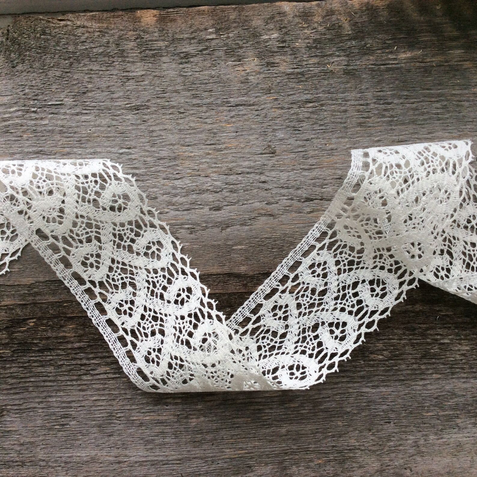Linen Lace Trim by the Yard Cream White Natural Linen Lace for DIY ...