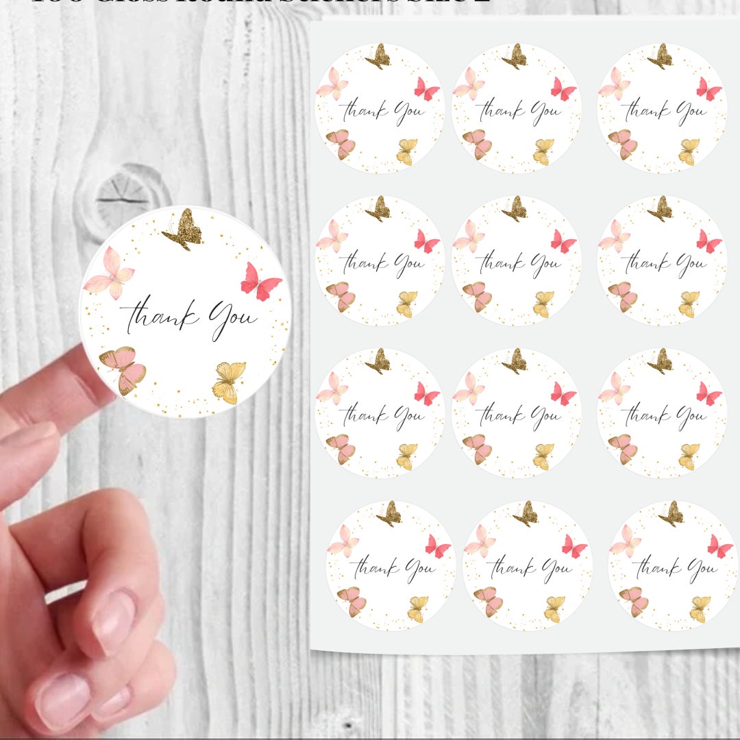 Personalized Business Logo Round Stickers Custom Stickers - Etsy