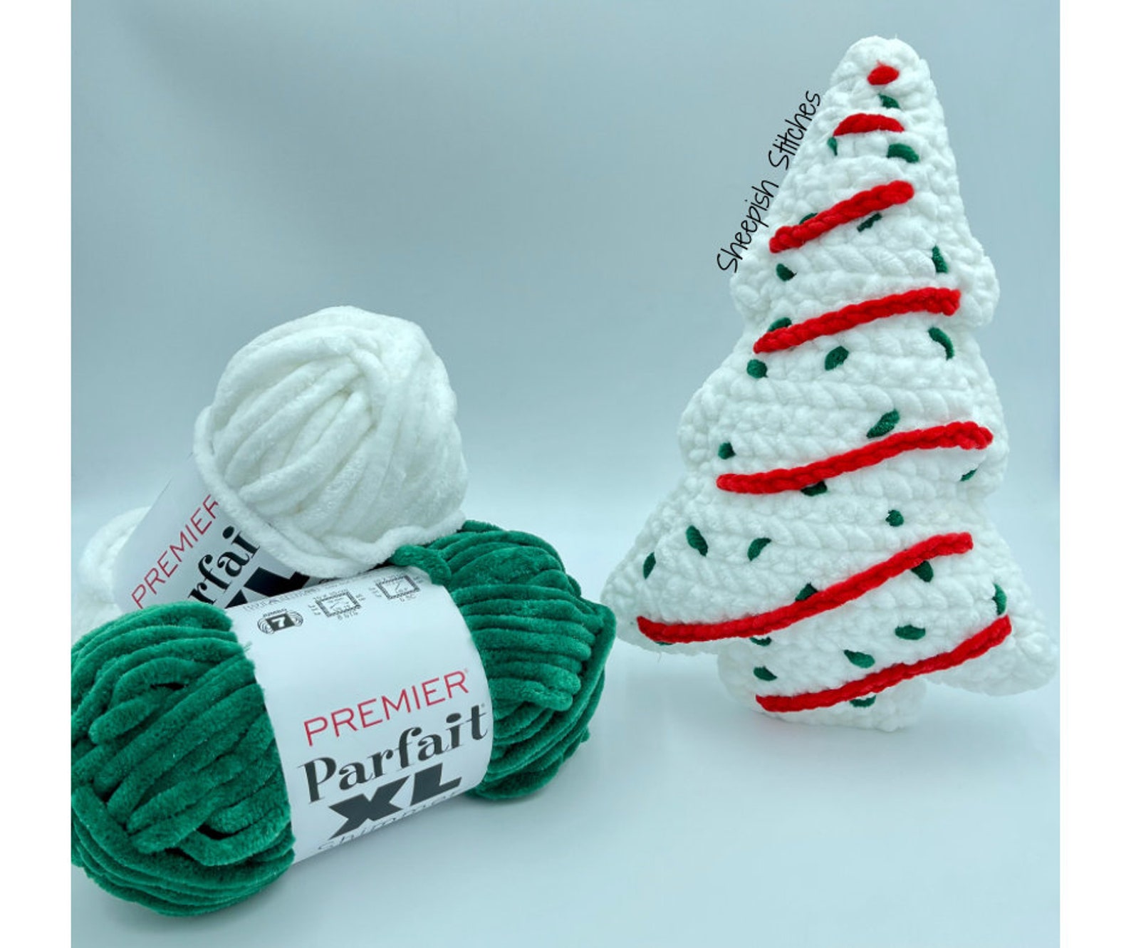 Christmas Tree Cuddler Crochet Pattern by Sheepish Stitches Christmas ...
