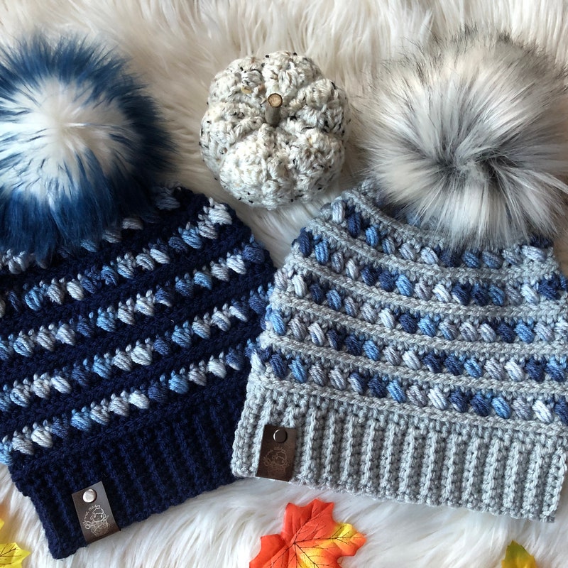 Mountain Pompom Hat - Etsy