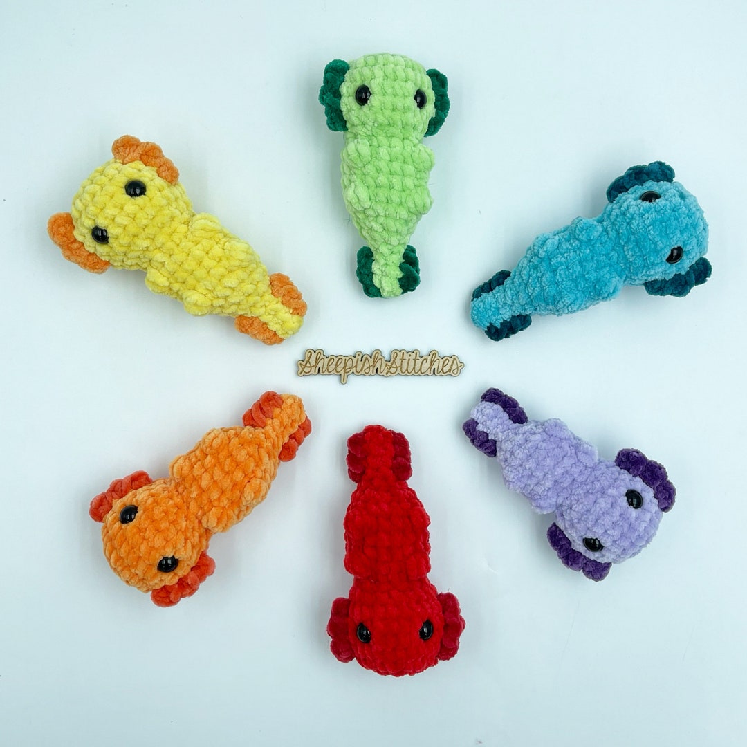 Axi the Axolotl No Sew Crochet Pattern | Amigurumi Pattern Tutorial by ...