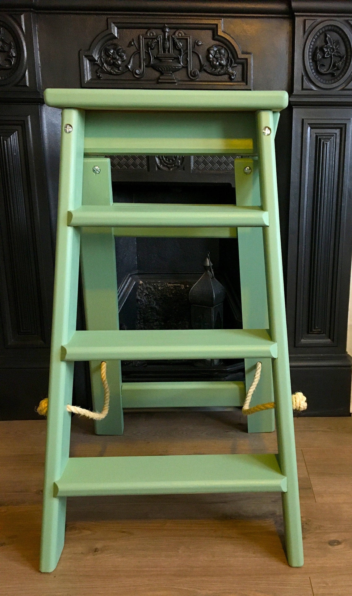 Hand Crafted Wooden Step Ladder. Display Stand. Plant Stand. - Etsy