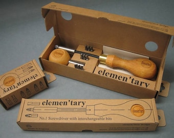 Hand Crafted Tool Set. Handmade Screwdriver Set With 6 Heads - Etsy