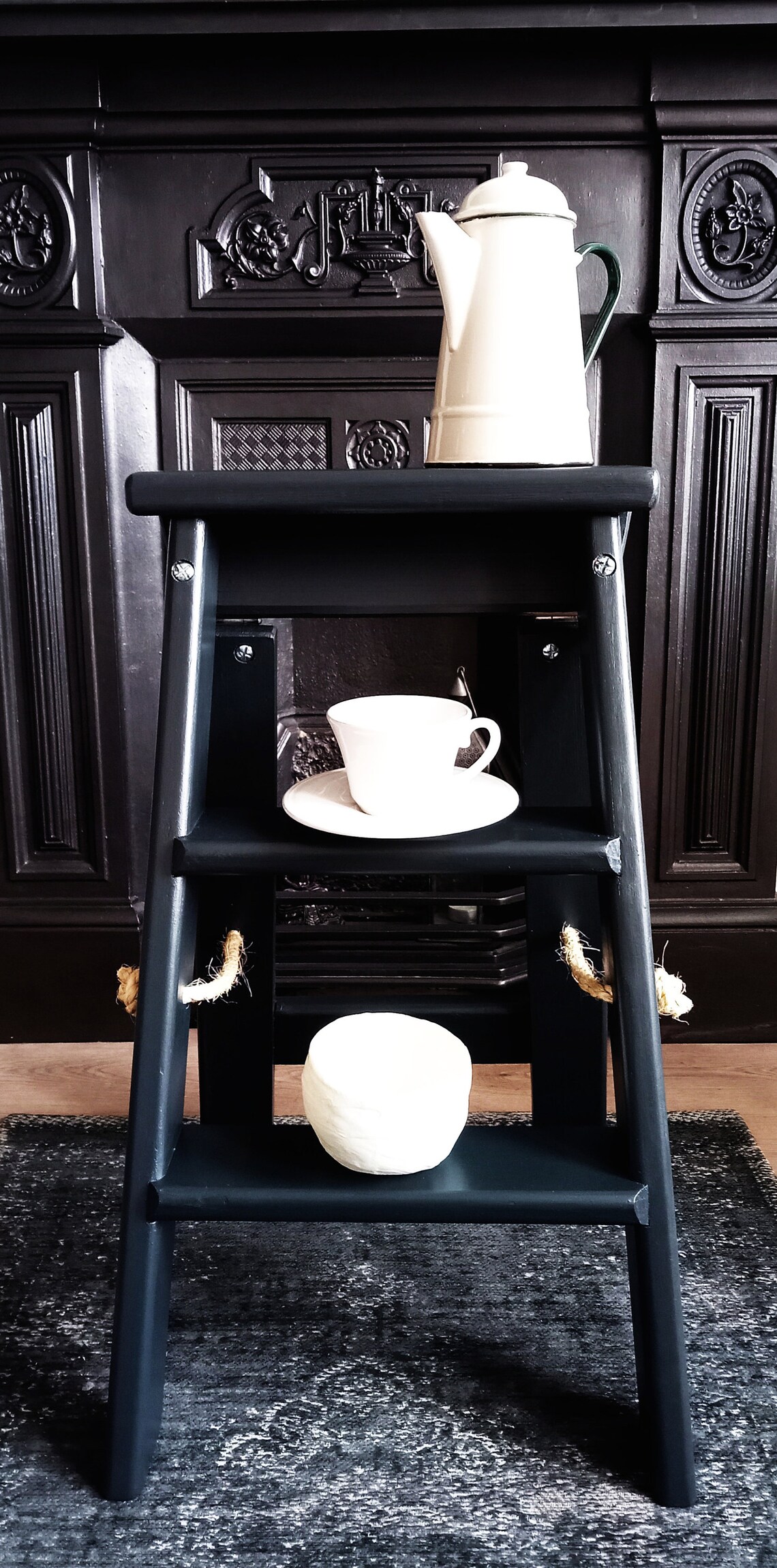 Hand Crafted Wooden Step Ladder. Display Stand. Plant Stand. - Etsy