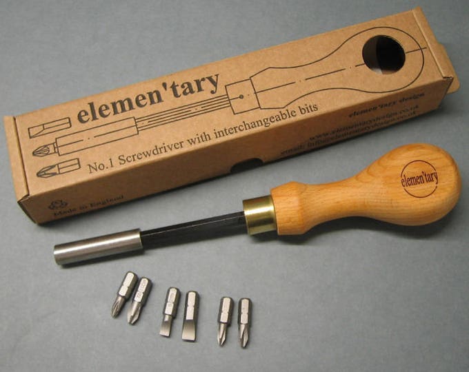 Hand Crafted Tool Set. Handmade Screwdriver Set With 6 Heads - Etsy