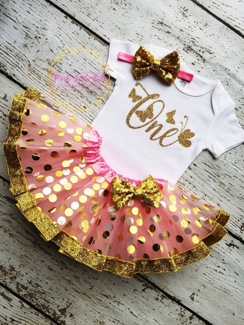 Birthday Girl Butterfly Outfit 1st Birthday Girl Outfit - Etsy