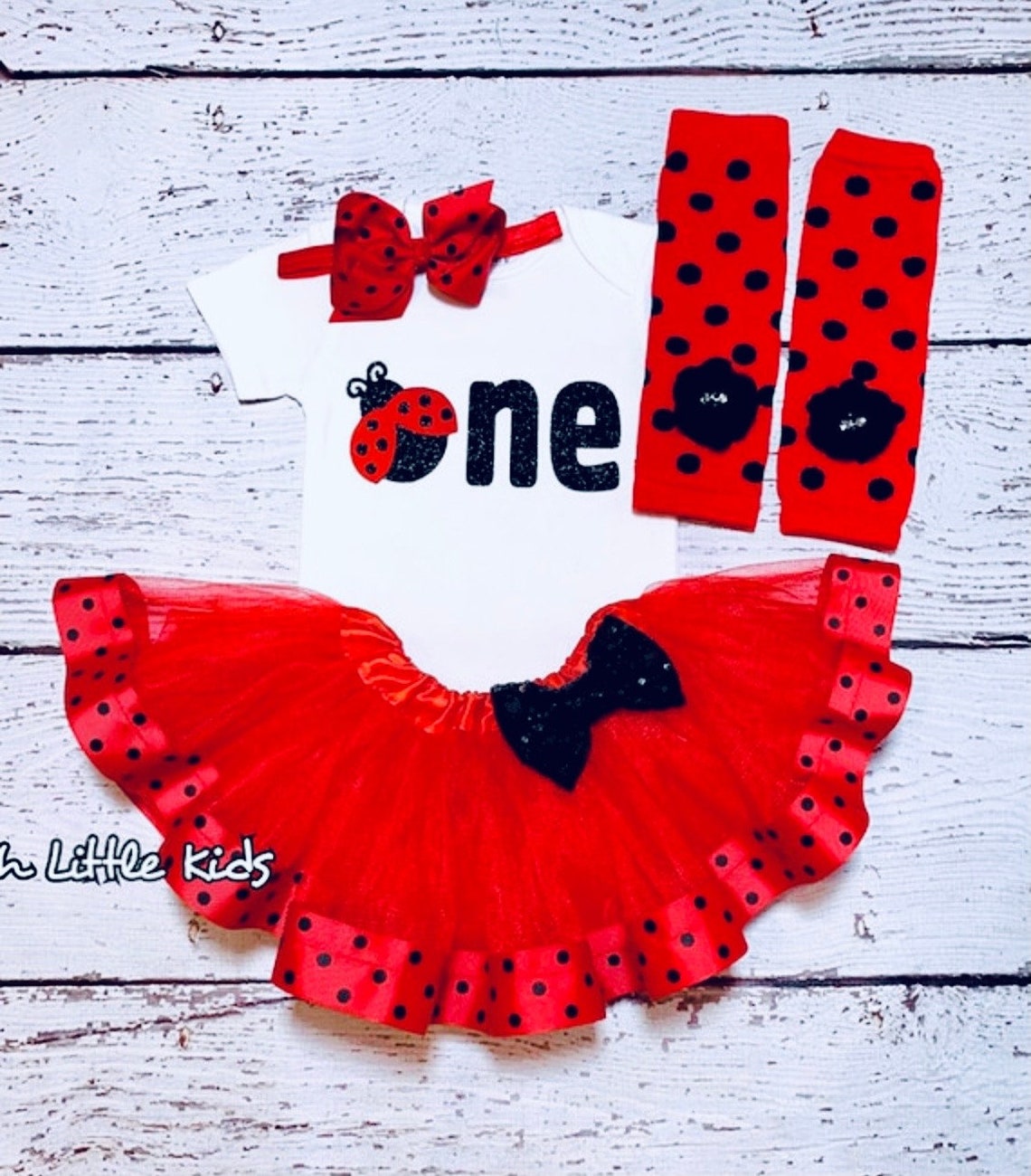 Lady Bug Birthday Baby Girl Outfit-lady Bug Two Outfit - Etsy