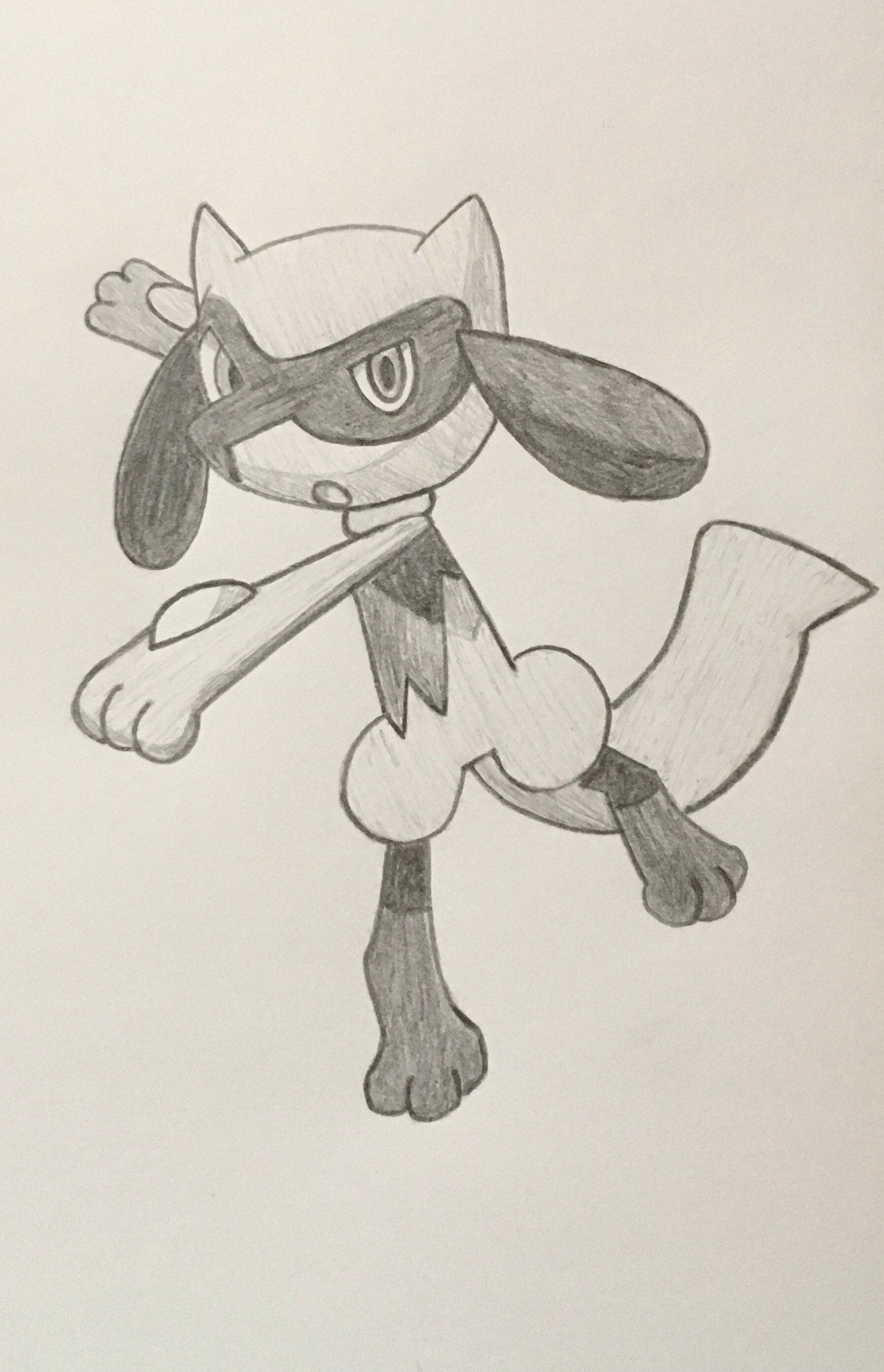 How To Draw Riolu