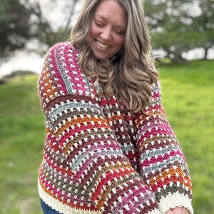 Magnus Pullover Crochet Pattern: Modern Block Stitch Sweater (digital ...