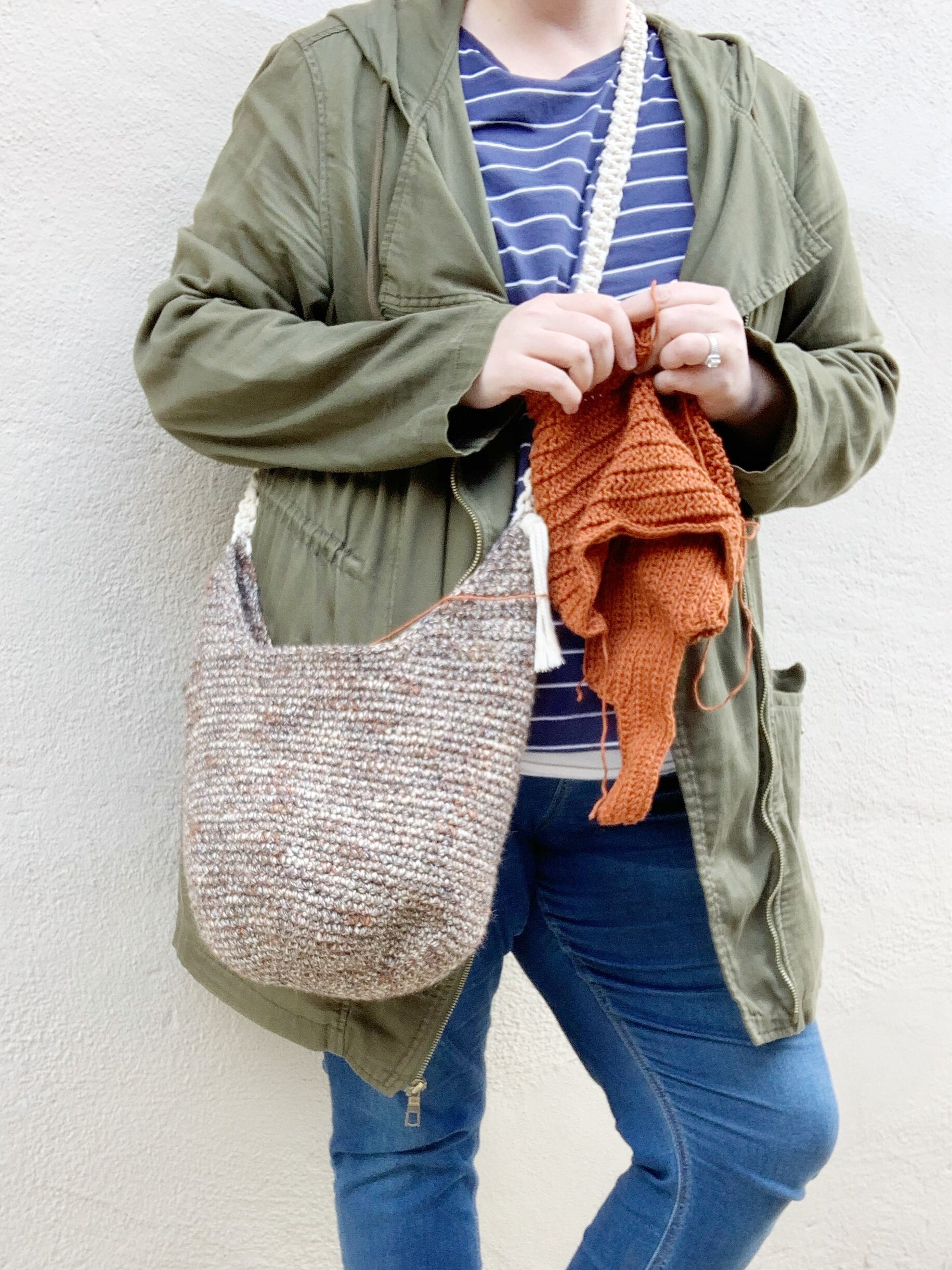 Crochet Cross Body Bag Crochet Bag Pattern Easy Crochet Bag - Etsy