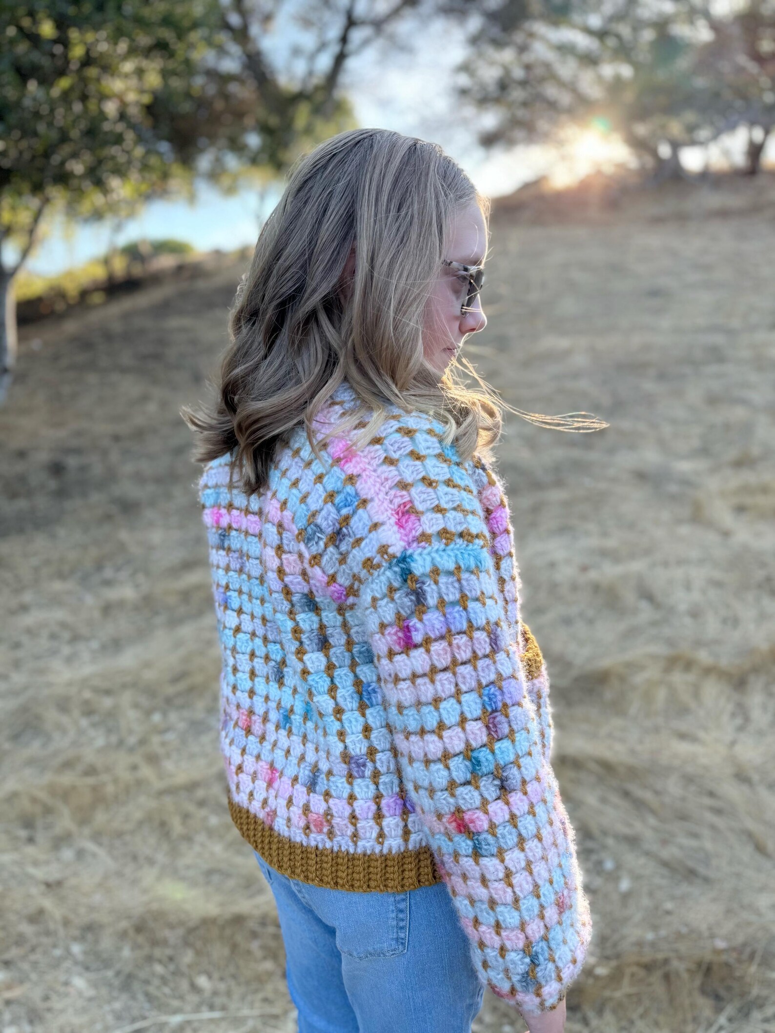 Mini Magnus Cardigan Crochet Pattern, Colorful Kid's Cardigan (PDF ...