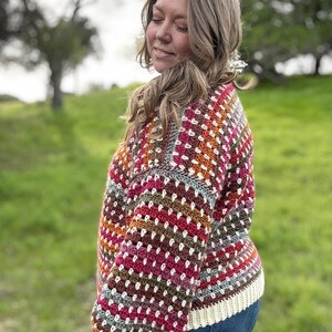 Magnus Pullover Crochet Pattern: Modern Block Stitch Sweater (digital ...