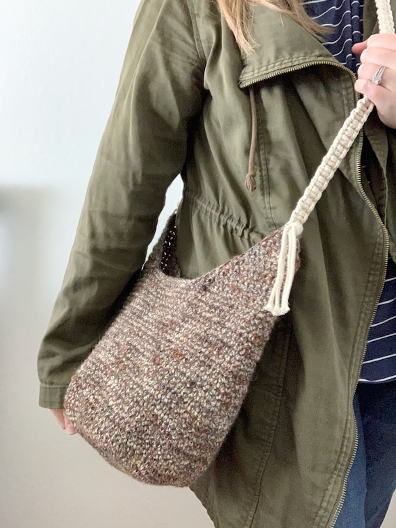 Crochet Cross Body Bag Crochet Bag Pattern Easy Crochet Bag - Etsy