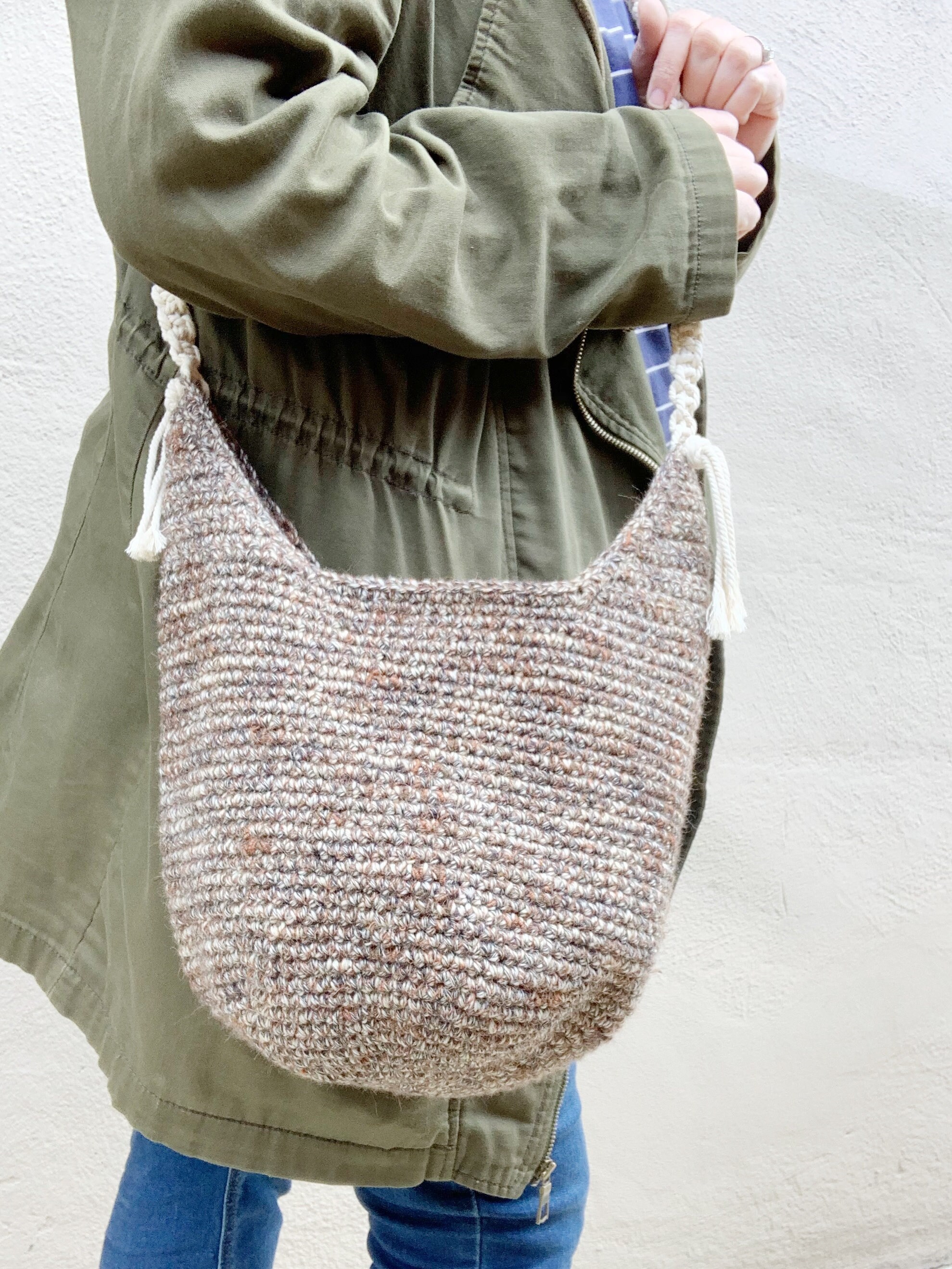 Crochet Cross Body Bag Crochet Bag Pattern Easy Crochet Bag - Etsy