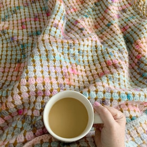 Magnus Throw Crochet Pattern: Colorful Fringe Blanket (digital PDF) - Etsy