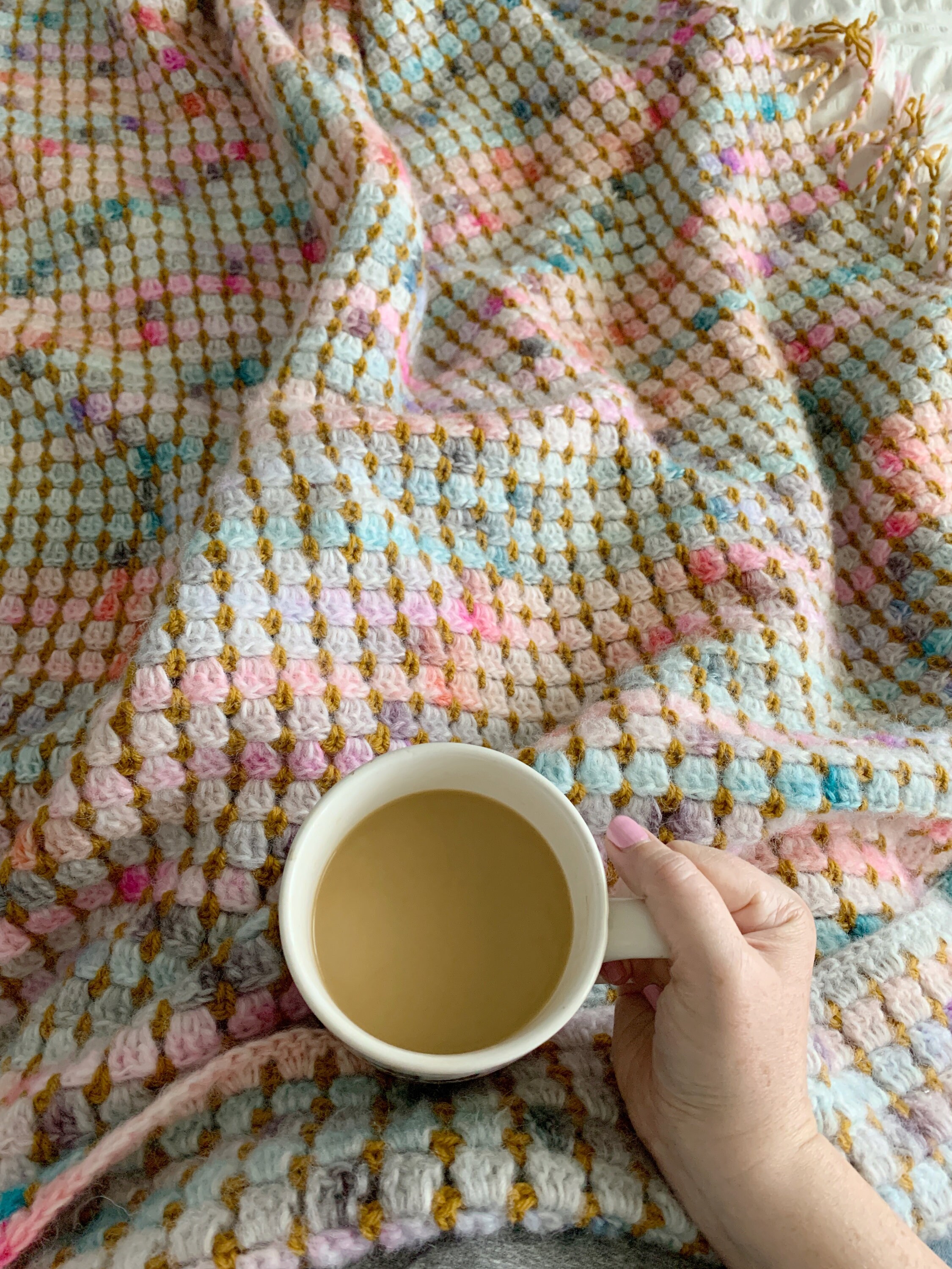 Magnus Throw Crochet Pattern: Colorful Fringe Blanket (digital PDF) - Etsy