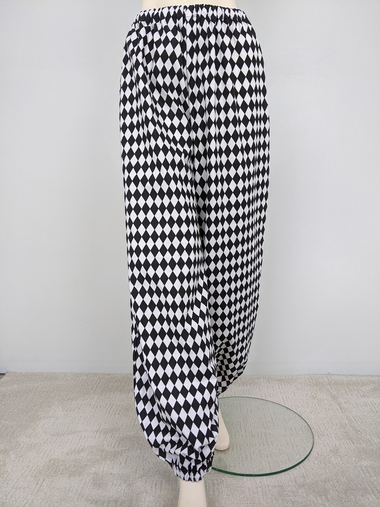 Diamond Print Adult Costume Pants Men / Women Jester - Etsy