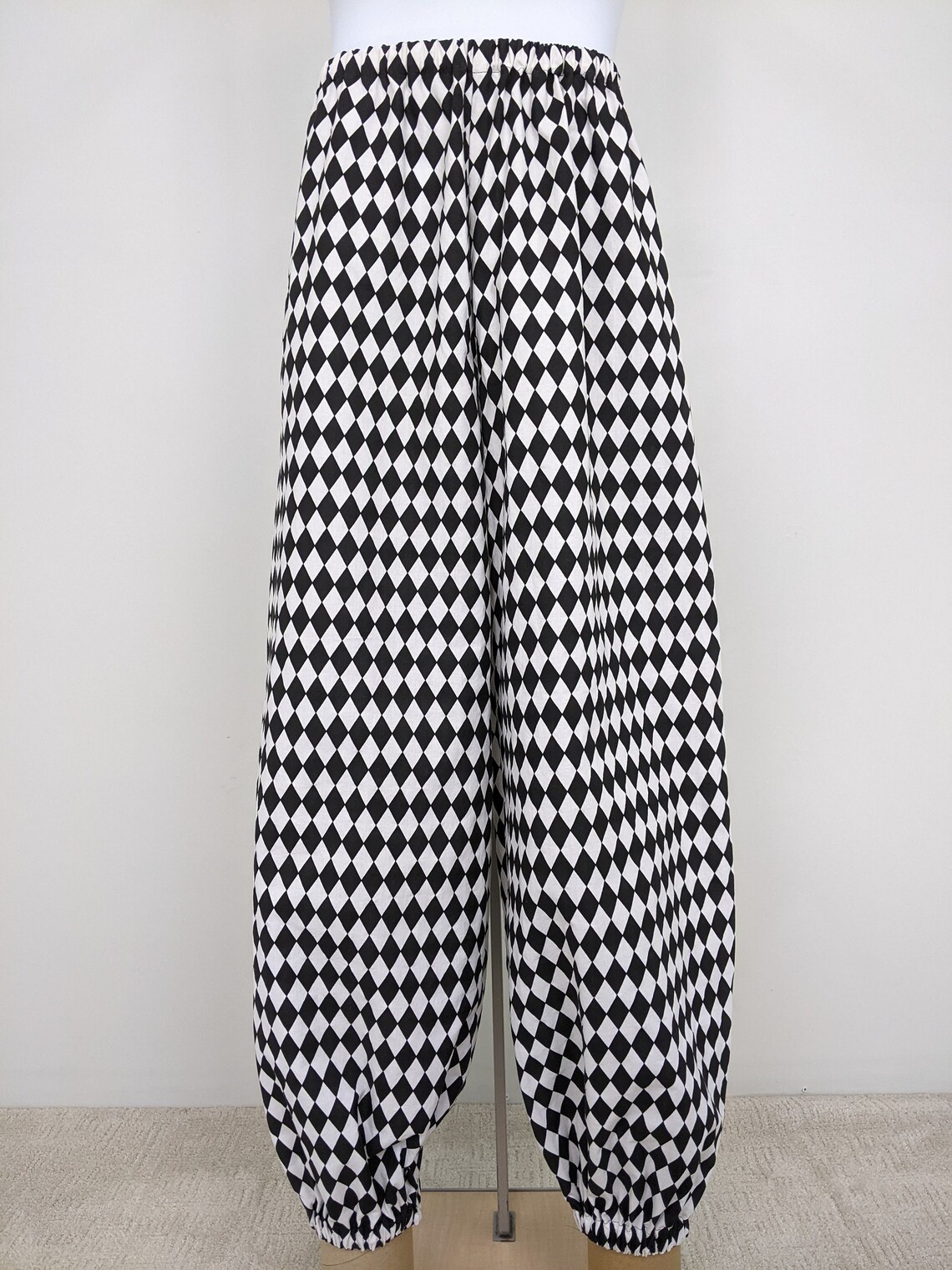 Diamond Print Adult Costume Pants Men / Women Jester - Etsy