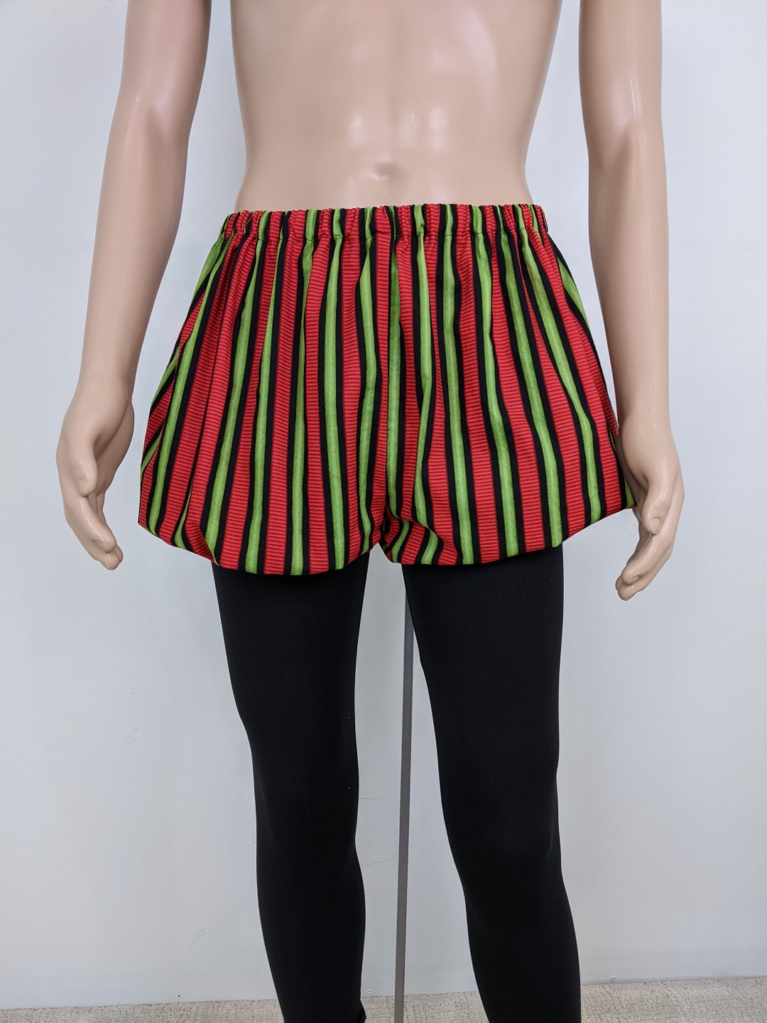 Men Costume Jester Pantaloons, Pull on Style Cotton Pumpkin Shorts ...