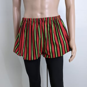 Men Costume Jester Pantaloons, Pull on Style Cotton Pumpkin Shorts ...