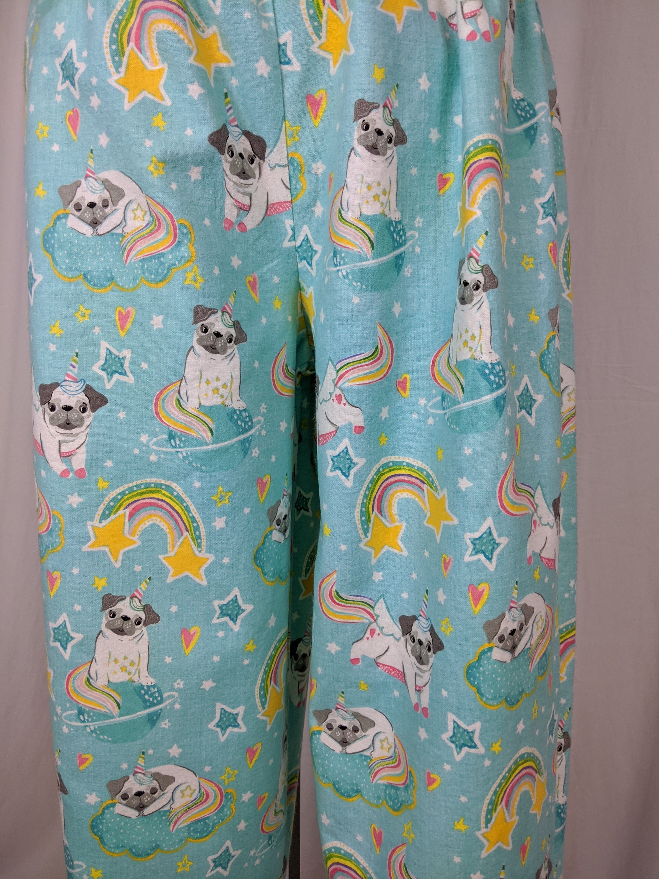 Pug Print Pajama Pants Women Soft Comfy Pants Loose Fit | Etsy