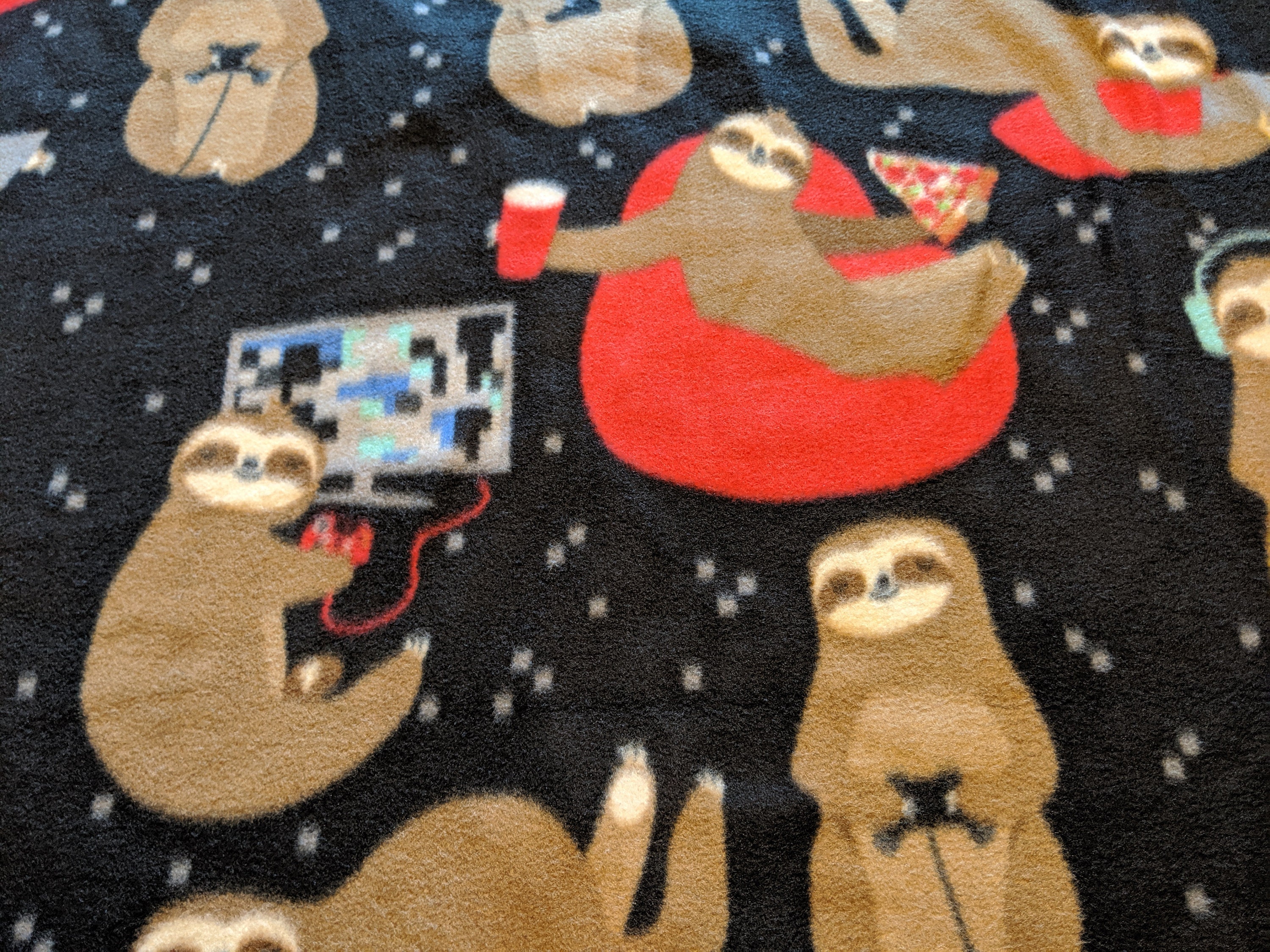 Sloth Pajama Pants Fleece Lounge Wear Sloths Partying and - Etsy